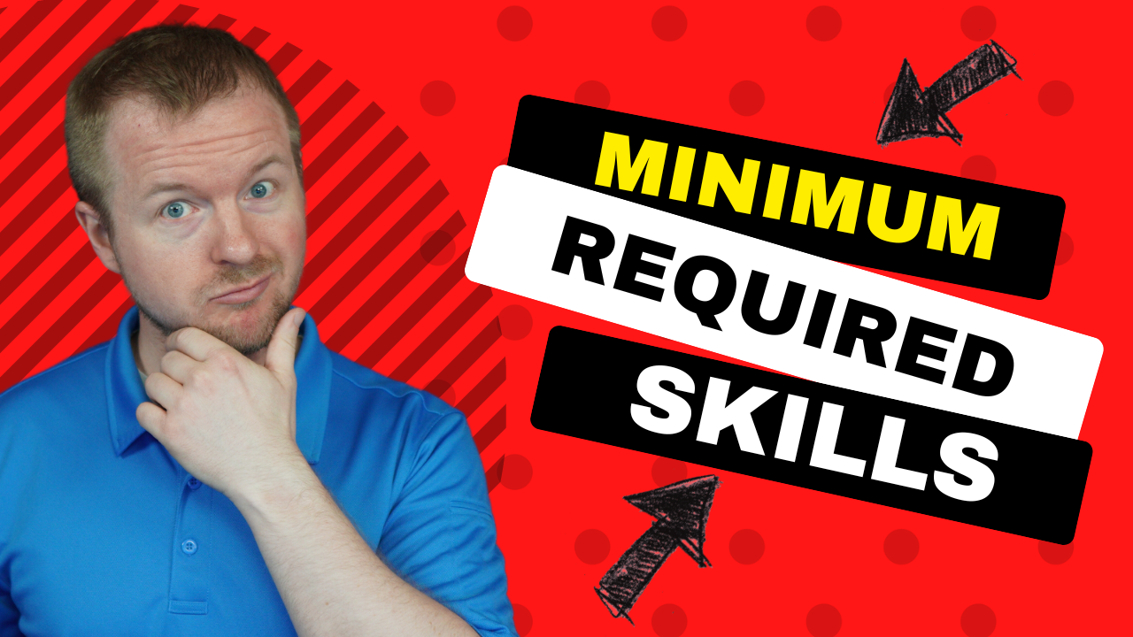 What are the MINIMUM SKILLS to Apply for Cyber Security Jobs?